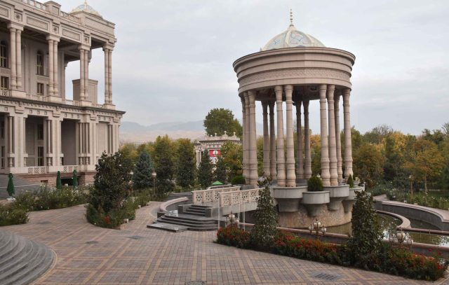 Navruz Palace – Is this the most INSANE building in Tajikistan? – Andy ...