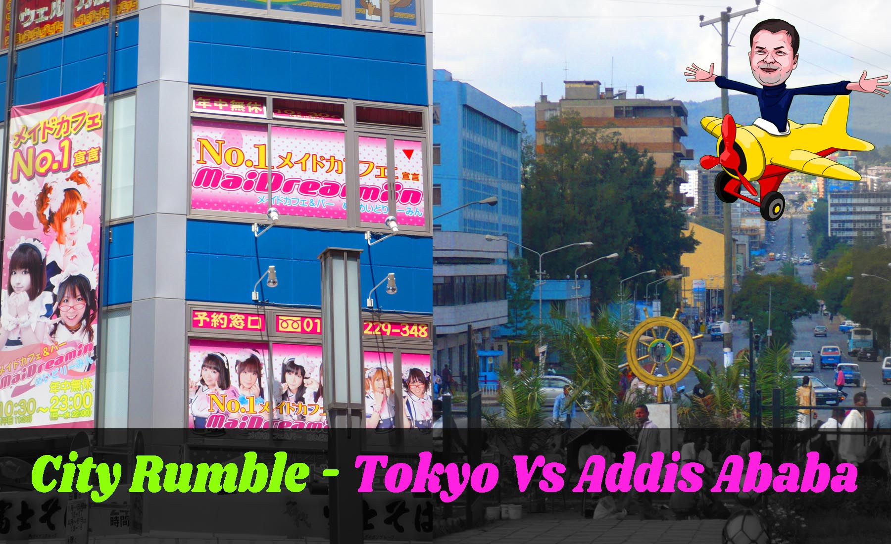 City Rumble – Tokyo versus Addis Ababa – Andy's World Journeys